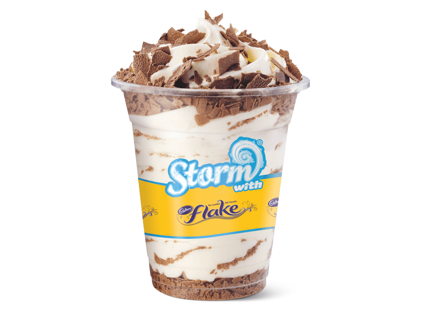 Storm CADBURY® Flake - Hungry Jack's Australia